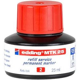 Edding Nachfülltinte MTK 25 rot