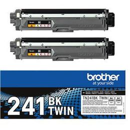 Brother TN-241BKTWIN schwarz Toner, 2er-Set