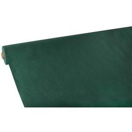 Papstar Tischdecke soft selection 82345 dunkelgrün 1,18 x 25,0 m