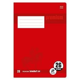 HOHENSTAUFEN Staufen® Doppelheft Premium Lineatur 26 kariert DIN A4 Außenrand, 32 Blatt