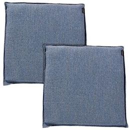 2 Best Sitzkissen Horizon blau 40,0 x 40,0 cm