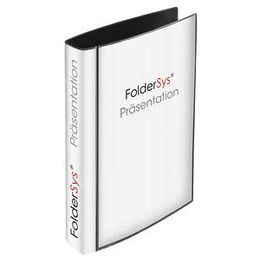 Foldersys Ringbuch 4-Ringe schwarz 4,0 cm DIN A4