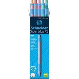 Schneider Kugelschreiber Slider Edge XB blau Schreibfarbe farbsortiert, 10 St.