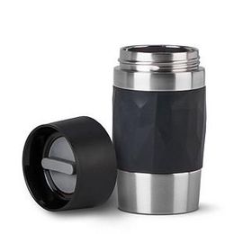 Emsa Isolierbecher Travel Mug Compact schwarz 0,3 l