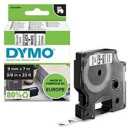 Dymo Schriftband D1 41913 S0720680, 9 mm schwarz auf weiß