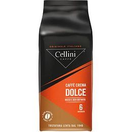 CELLINI CAFFÈ CREMA DOLCE Kaffeebohnen Arabica- und Robustabohnen mild 1,0 kg