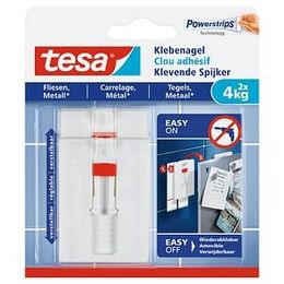 Tesa Powerstripes Klebenägel für max. 4,0 kg 2,4 x 4,5 cm