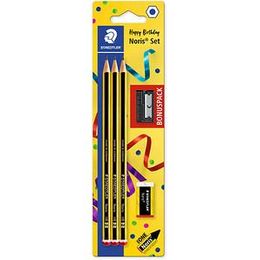 Staedtler Noris® 120 Bleistifte HB schwarz/gelb 1 Set