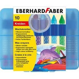 Eberhard Faber Wachsmalstifte farbsortiert, 10 St.