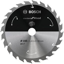 Bosch Standard for Wood Kreissägeblatt 165,0 mm, 24 Zähne