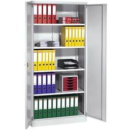 Gürkan Gürkan Stahlschrank 100064 lichtgrau 92,0 x 42,0 x 195,0 cm, zerlegt