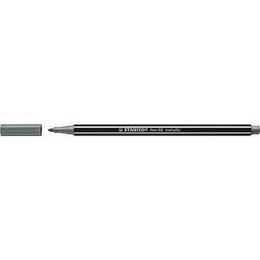 Stabilo Pen 68 metallic Filzstift silber, 1 St.