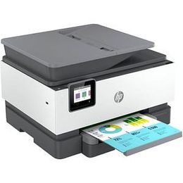 HP OfficeJet Pro 9010e All-in-One 4 in 1 Tintenstrahl-Multifunktionsdrucker weiß, HP Instant Ink-fähig