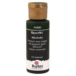 Rayher Allesfarbe anthrazit Acrylfarben anthrazit 59,0 ml