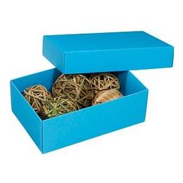 3 BUNTBOX M Geschenkboxen 1,1 l blau 17,0 x 11,0 x 6,0 cm