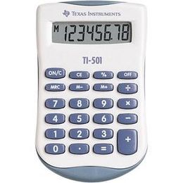 Texas Instruments TI-501 Taschenrechner weiß