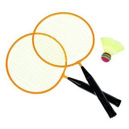 Idena Badminton-Set Junior gelb/schwarz