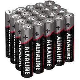 20 Ansmann Batterien Red Alkaline Micro AAA 1,5 V