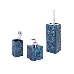 Wenko Badaccessoires-Set Cordoba blau