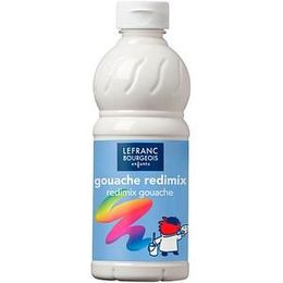 LEFRANC BOURGEOIS Gouache Liquide Redimix Temperafarbe weiß 500,0 ml