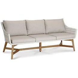 Best Loungesofa Paterna, braun Kunststoff, Holz, 7-teilig