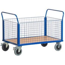 ROLLCART Paketwagen 02-6117 blau 70,0 x 117,0 x 99,0 cm