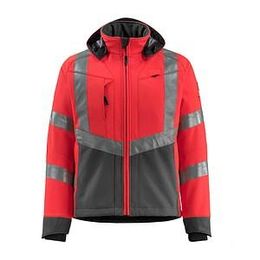 Mascot® unisex Warnjacke Blackpool rot, anthrazit Größe S