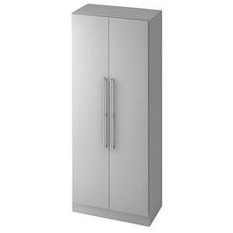 Hammerbacher Aktenschrank 7100 NU, V7100/5/5/NU lichtgrau 4 Fachböden 80,0 x 42,0 x 200,4 cm