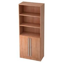 Hammerbacher Regalschrank Akandia, V7700/N/N/NU nussbaum 80,0 x 42,0 x 200,4 cm