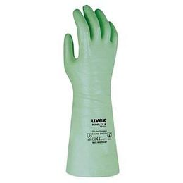 Uvex unisex Arbeitshandschuhe Profas Rubiflex NB 35 S grün Größe 9 1 Paar