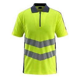 Mascot® unisex Warnschutz Shirt Murton gelb, schwarzblau Größe M