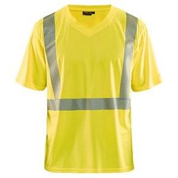 BLAKLÄDER BLAKLÄDER® unisex Warnschutz Shirt 3386 gelb Größe 5XL