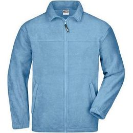 James Nicholson James & Nicholson® Herren Fleecejacke "JN044" hellblau Größe XL