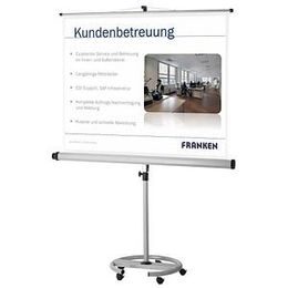 Franken Stativleinwand MOBIL 1:1, 150 x 150 cm Projektionsfläche