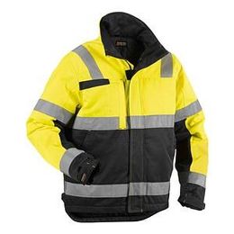 BLAKLÄDER BLAKLÄDER® Herren Warnjacke Winter 4862 gelb, schwarz Größe L