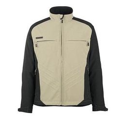 Mascot® Herren Softshelljacke DRESDEN khaki, schwarz Größe XS