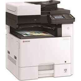 Kyocera ECOSYS M8124cidn 3 in 1 Farblaser-Multifunktionsdrucker grau