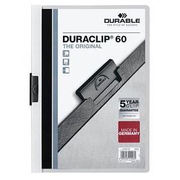 25 Durable Klemmhefter DURACLIP weiß