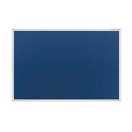 MAGNETOPLAN Pinnwand 150,0 x 100,0 cm Textil blau