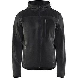 BLAKLÄDER BLAKLÄDER® Herren Strickjacke 4930 dunkelgrau/schwarz Größe L