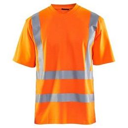 BLAKLÄDER BLAKLÄDER® unisex Warnschutz Shirt 3380 orange Größe L