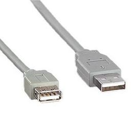 goobay USB 2.0 A Kabel 1,8 m grau