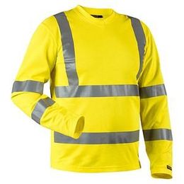 BLAKLÄDER BLAKLÄDER® Herren Warnschutz-Langarmshirt 3381 gelb Größe 4XL