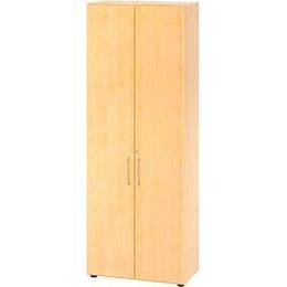 Hammerbacher Aktenschrank Popular, V968T6/3/3/BS ahorn 5 Fachböden 80,0 x 42,0 x 215,6 cm