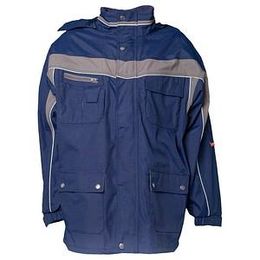 Planam® unisex Winterjacke PLALINE marine, zink Größe 2XL