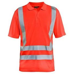 BLAKLÄDER BLAKLÄDER® unisex Warnschutz Shirt 3391 hellrot Größe XL