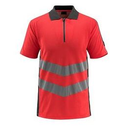 Mascot® unisex Warnschutz Shirt Murton rot, dunkelanthrazit Größe S