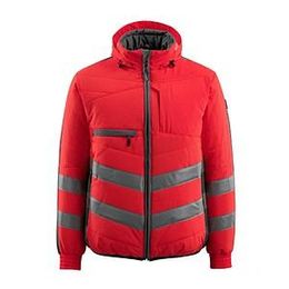 Mascot® unisex Warnjacke Dartford rot, anthrazit Größe M