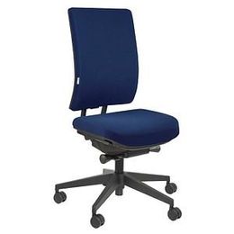 ORIGINAL STEIFENSAND Bürostuhl Volto Plus Comfort, VP 23501S2 251 Stoff blau, Gestell schwarz