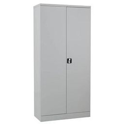 Gürkan Gürkan Putzmittelschrank 100176 lichtgrau 80,0 x 38,0 x 180,0 cm, aufgebaut